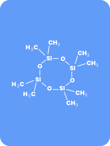 Octaméthylcyclotétrasiloxane (D4) - Quad-lab